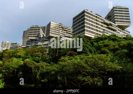 The Interlace is modern apartment buildings complex, Singapore ...