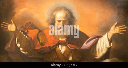 God the Father - Giovan Francesco Barbieri, 1646 Stock Photo - Alamy