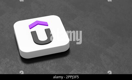 Udemy, Logo, White background Stock Photo - Alamy