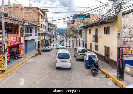 Peru - September 19, 2022: street of the Peruvian countryside in South ...