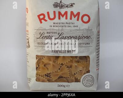 BENEVENTO, ITALY - CIRCA OCTOBER 2022: Packet of Rummo pasta Stock ...