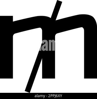 Mill sign currency symbol icon black color vector illustration image ...