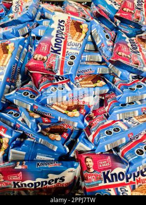 Chocolate bars, stacked, Germany Stock Photo - Alamy