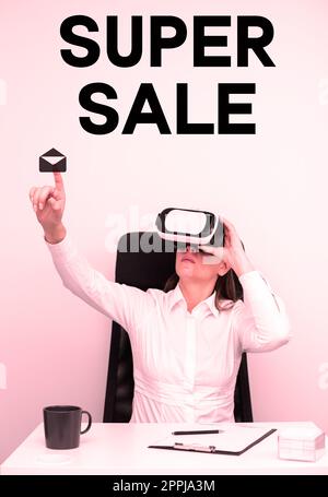 Text sign showing Summer Sale. Business showcase a special type of ...