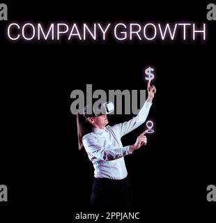 Text caption presenting Increase Profit. Business concept growth in ...