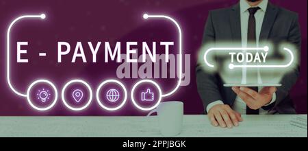 Hand writing sign Mobile Payments, Concept meaning financial ...