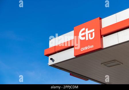 ETU Gas Station Stock Photo - Alamy