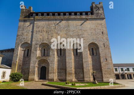 Church San Nicolas de Portomarin Stock Photo - Alamy