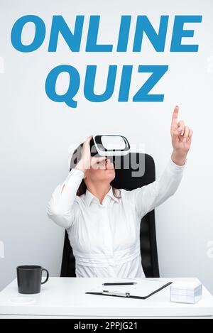 Text caption presenting Online Education Program. Business idea ...