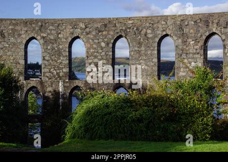 McCaig`s Tower in Oban, Scotland Stock Photo - Alamy