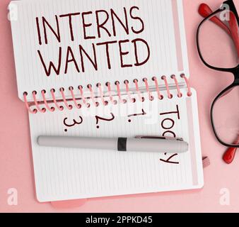 Word writing text Internship. Business photo showcasing to gain work ...