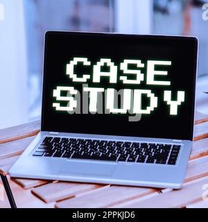 Inspiration showing sign Case Study. Concept meaning A subject matter ...