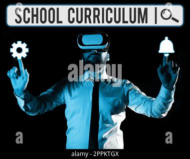 Conceptual caption School Curriculum. Word for designed to provide ...