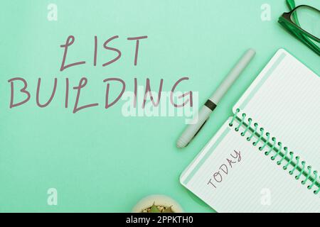 Text caption presenting Website Building. Business overview tools that typically allow the ...