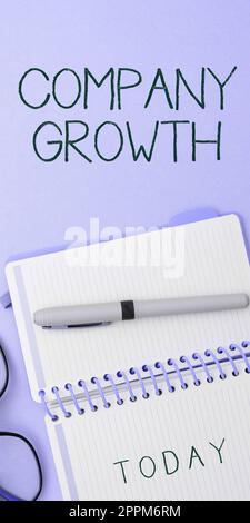 Text caption presenting Increase Profit. Business concept growth in ...