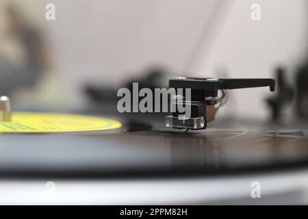 Tonearm of a record player Stock Photo - Alamy