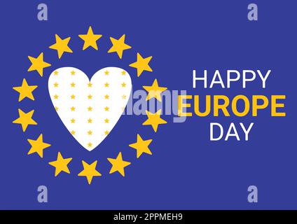 Europe Day. Suitable for greeting card, poster and banner. Vector ...