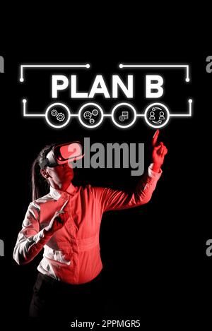 Text sign showing Be Adaptive. Business overview make the difference ...