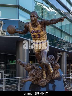 Magic Johnson, LA Lakers Stock Photo - Alamy