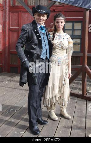 Wolfgang Bahro,Nadine Menz,Cast presentation for the season 2023 of the ...