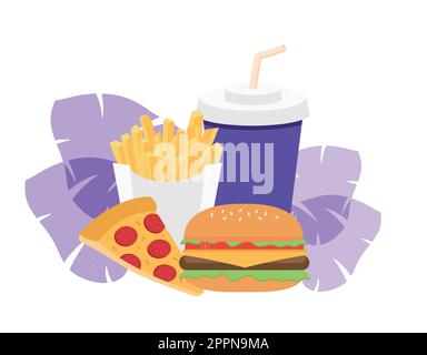 Fast food design Stock Vector Image & Art - Alamy