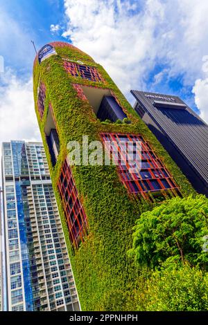 Oasia Hotel the tropical skyscraper of Downtown, Singapore Central ...