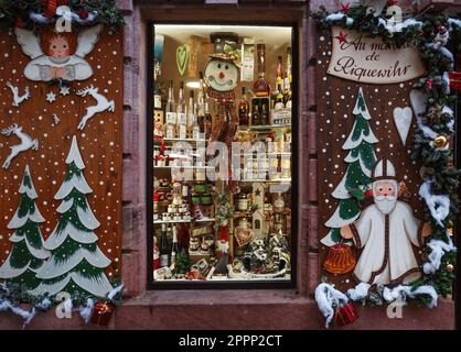 Colmar, France - December 14, 2022: Magical Christmas in Colmar with ...