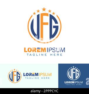 VFG Monogram Initial Logo Sign Stock Vector Image & Art - Alamy