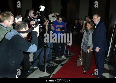 Bob Carr and Helena Carr The premiere of The Waiting City at the Dendy ...