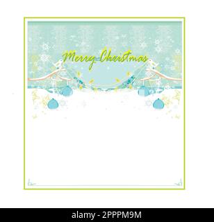 Two snow balls isolated on white background. Vector cartoon close-up ...