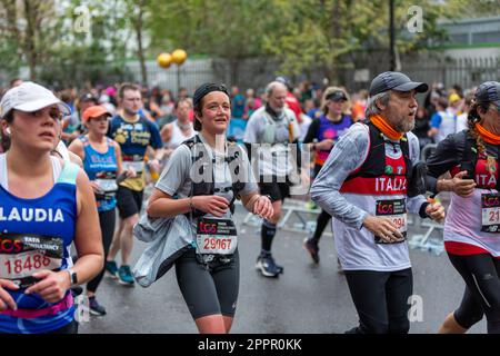 TCS London Marathon 2023 Stock Photo - Alamy