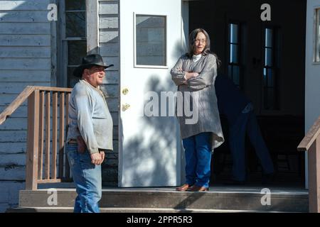 WACO: THE AFTERMATH, from left: Michael Shannon, Abbey Lee, A Common ...