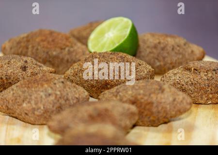Traditional Syrian Lebanese stuffed kibbeh Stock Photo - Alamy