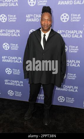 Roger Ross Williams attends the 48th Chaplin Award gala at Alice Tully ...