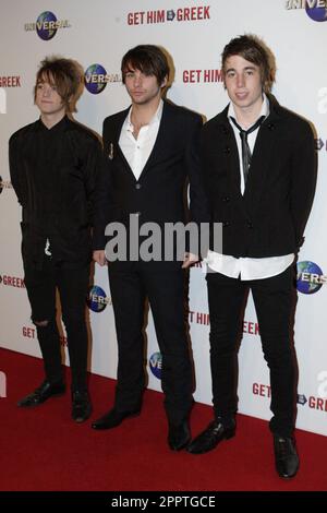 Short Stack bandmembers The premiere of 'Get Him to the Greek' held at ...