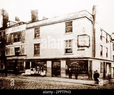 Napier Inn and Dock Gate Inn, Fore Street, Devonport, Victorian period ...
