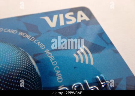 Visa / Kreditkarte/ Credit Card / World Card Stock Photo - Alamy