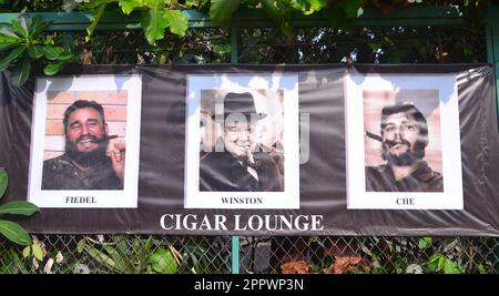 CHE GUEVARA SMOKING CIGAR IN HAVANA, CUBA 1963 Photo by Osvaldo Salas ...