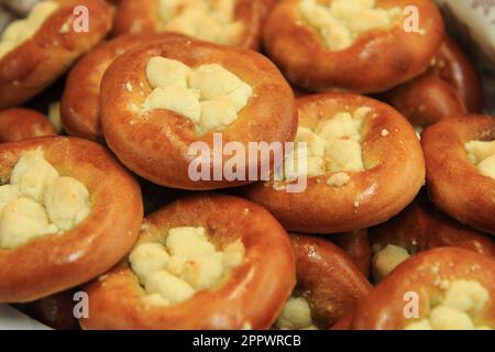 czech poppy apple cakes as gourmet background Stock Photo - Alamy