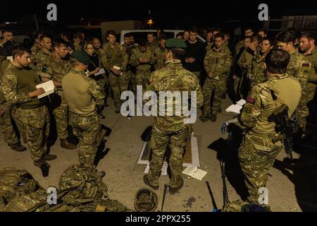 Ministry of Defence handout photo of Lieutenant Colonel Oliver Denning ...