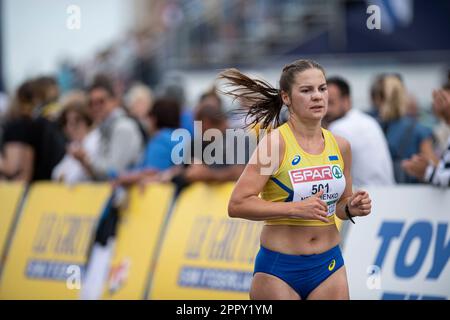 Maryna NEMCHENKO participating in the Marathon of the European ...