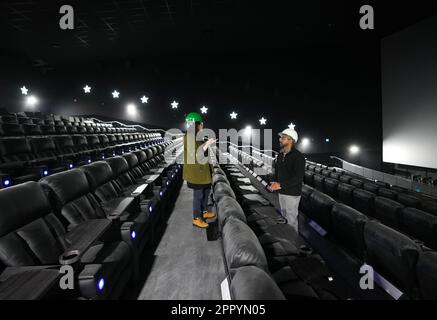 Mississauga, Canada. 24th Apr, 2023. Cineplex Junxion Erin Mills is in ...