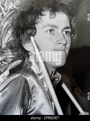 MITCH MITCHELL (1946-2008) English drummer with the Jimi Hendrix Experience in 1967 Stock Photo ...
