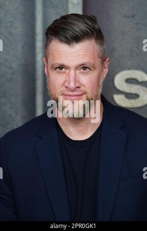 Shane McCrae attends the global premiere of Silo, at Battersea Power ...