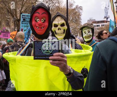 Extinction Rebellion activists march during Brisbane Rebellion Week ...