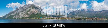 Landscape of Valmadrera and of the Lake of Lecco Stock Photo - Alamy