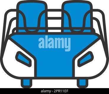 Roller Coaster Cart Icon Stock Vector Image & Art - Alamy