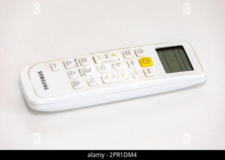 Samsung air conditioning remote control Stock Photo - Alamy