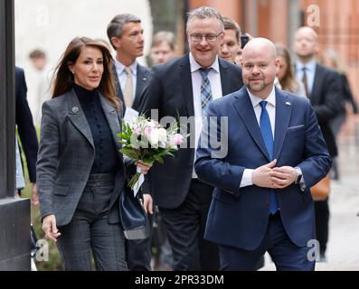 Denmark's Princess Marie, Jacob Jensen, Denmark's Minister for Food ...