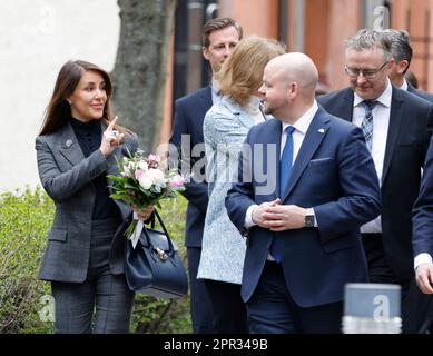 Denmark's Princess Marie, Jacob Jensen, Denmark's Minister for Food ...